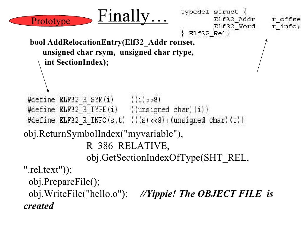 A Hands On Introduction To The Elf Object File Format 7075