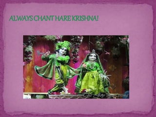 Hare krishna ppt | PPTX
