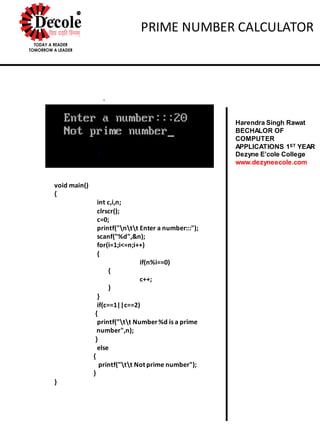 Harendra Singh,BCA Third Year | PDF