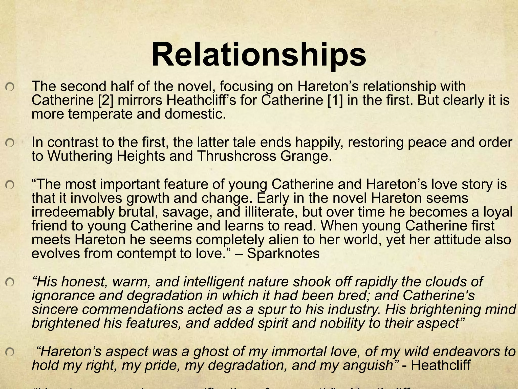 Hareton earnshaw | PPT