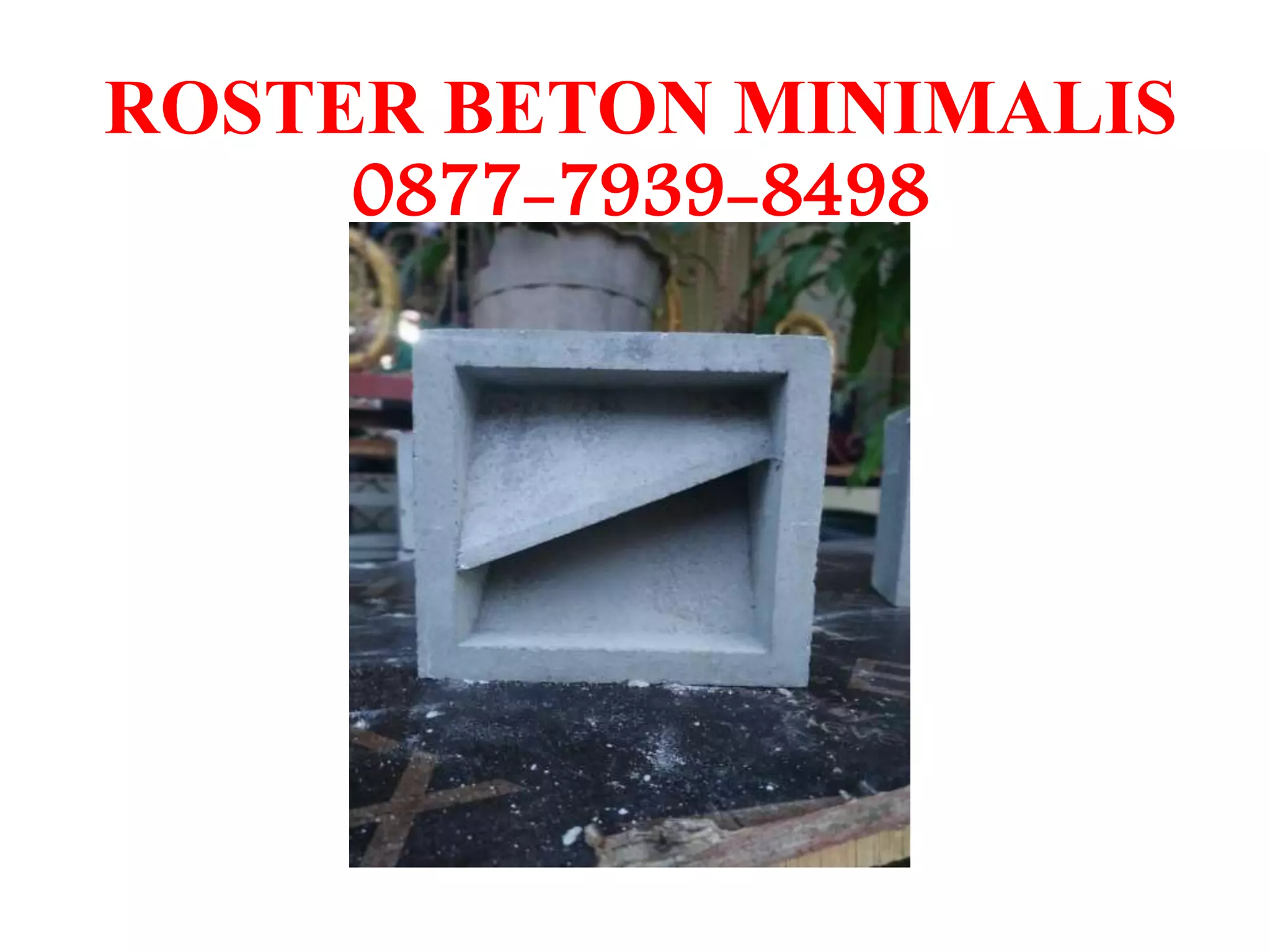 Harga roster beton terbaru 2020 di sumedang | PPTX