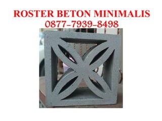 Harga roster beton minimalis terbaru 2020 di indonesia | PPT