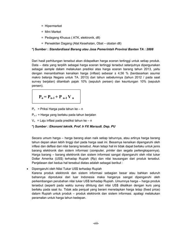 Harga satuan barang | PDF