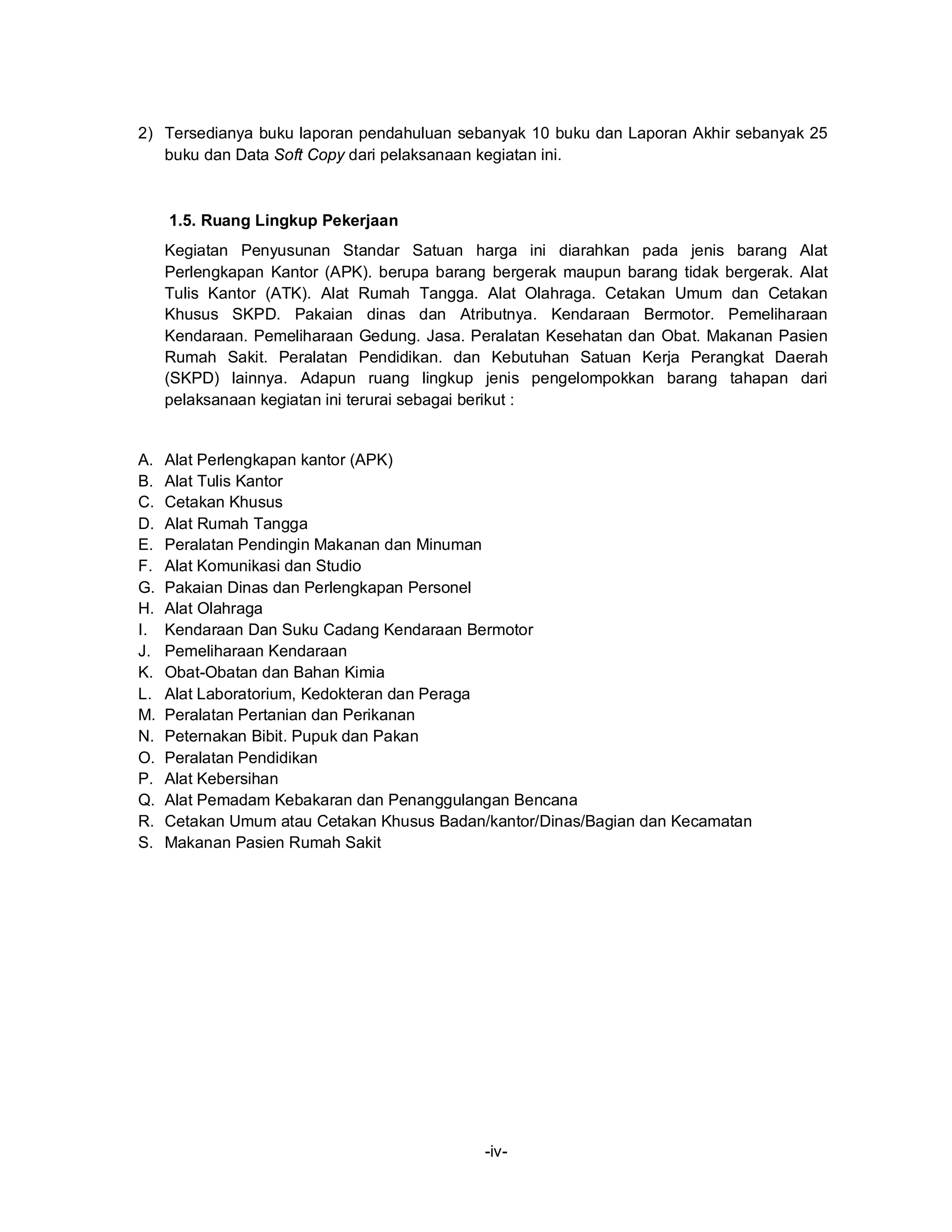 Harga satuan barang | PDF