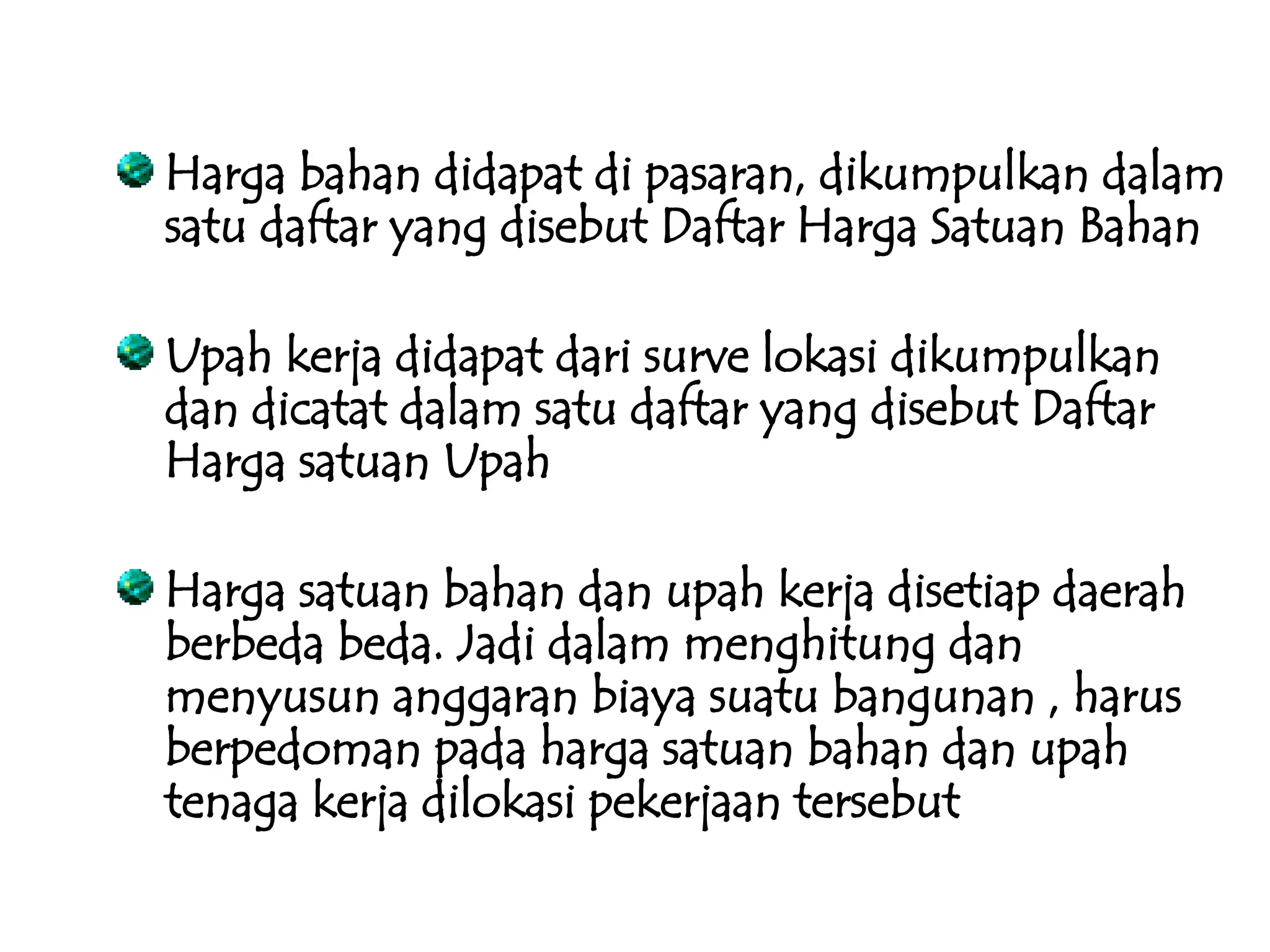 HARGA SATUAN PEKERJAAN JALAN ASPAL ok.ppt