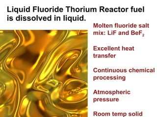 Liquid Fluoride Thorium Reactor Blue Ribbon Commission | PPT