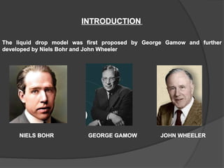 HARGUDE.pptxliquid drop model ppt msc physics | PPT