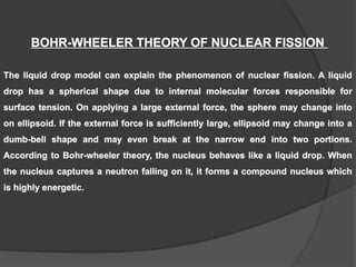 HARGUDE.pptxliquid drop model ppt msc physics | PPT