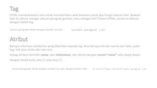 HTML dan CSS | PPTX