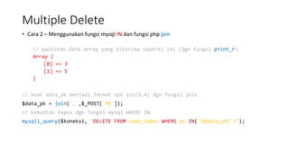 Algoritma Simple Pagination dengan PHP | PPTX