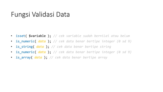 Algoritma Simple Pagination dengan PHP | PPT Algoritma Simple Pagination dengan PHP | PPT