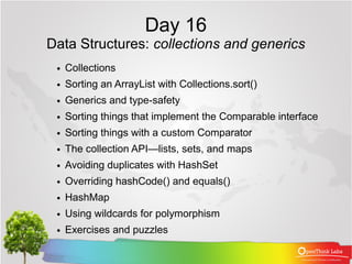 OpenThink Labs Training : Diving into Java, The Head First Way | PDF ...