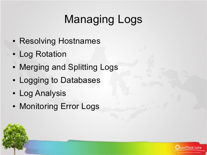 Apache2 BootCamp : Logging and Monitoring