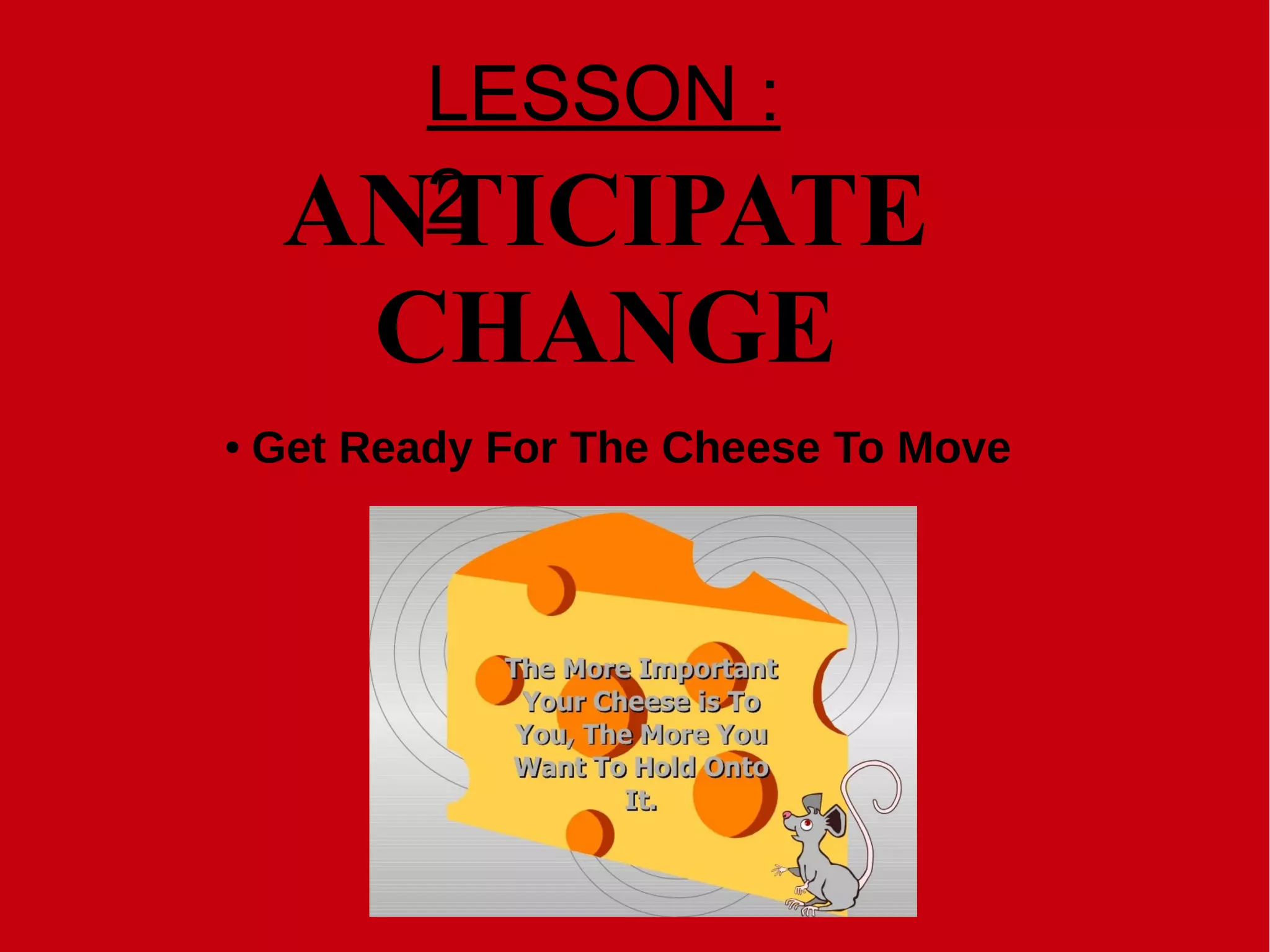 Who Moved My Cheese | ODP | Books and Literature