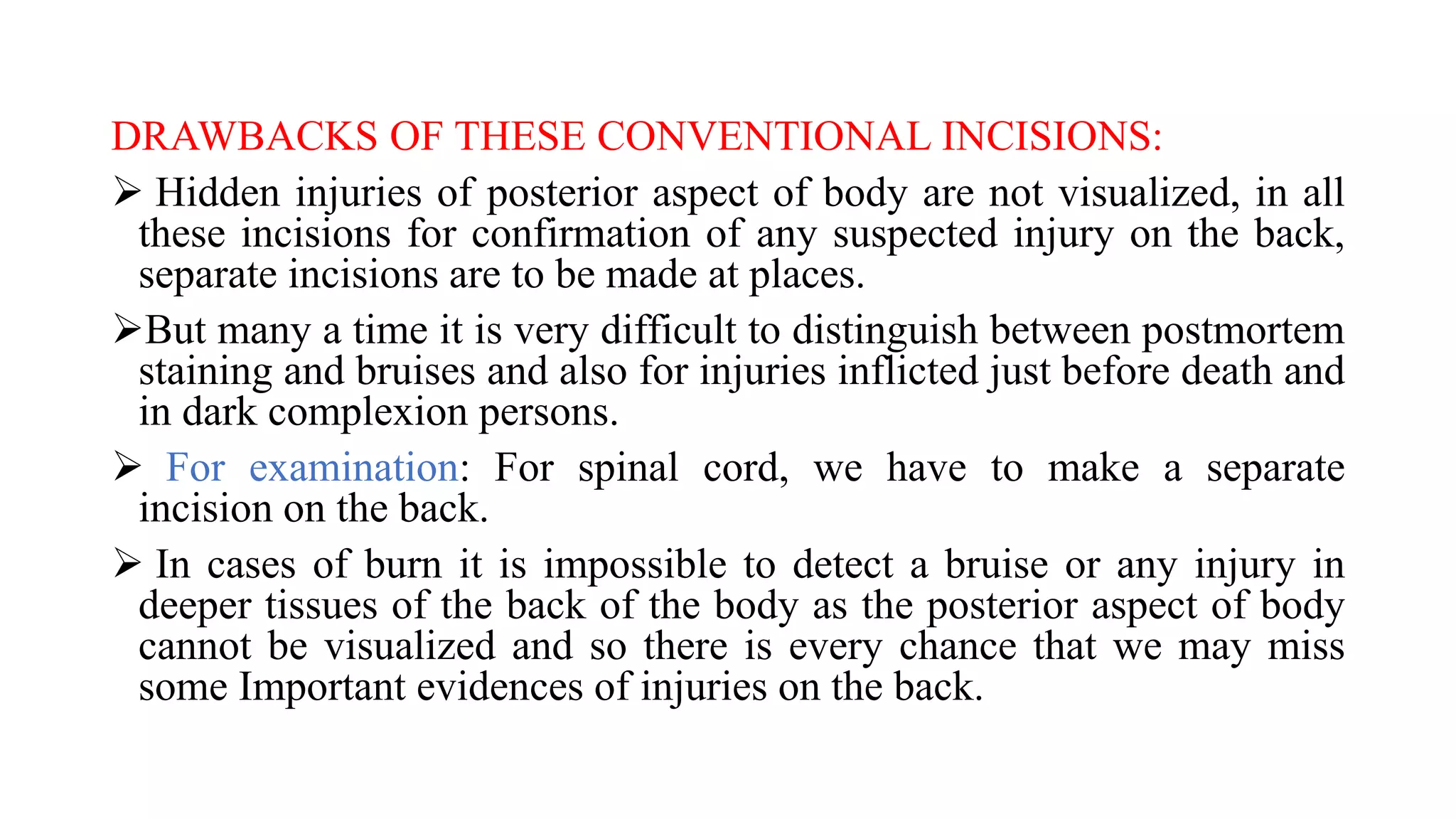 Presentation autopsy incisions-.pptx. Dr. Haricharan MD RIMS Imphal ...