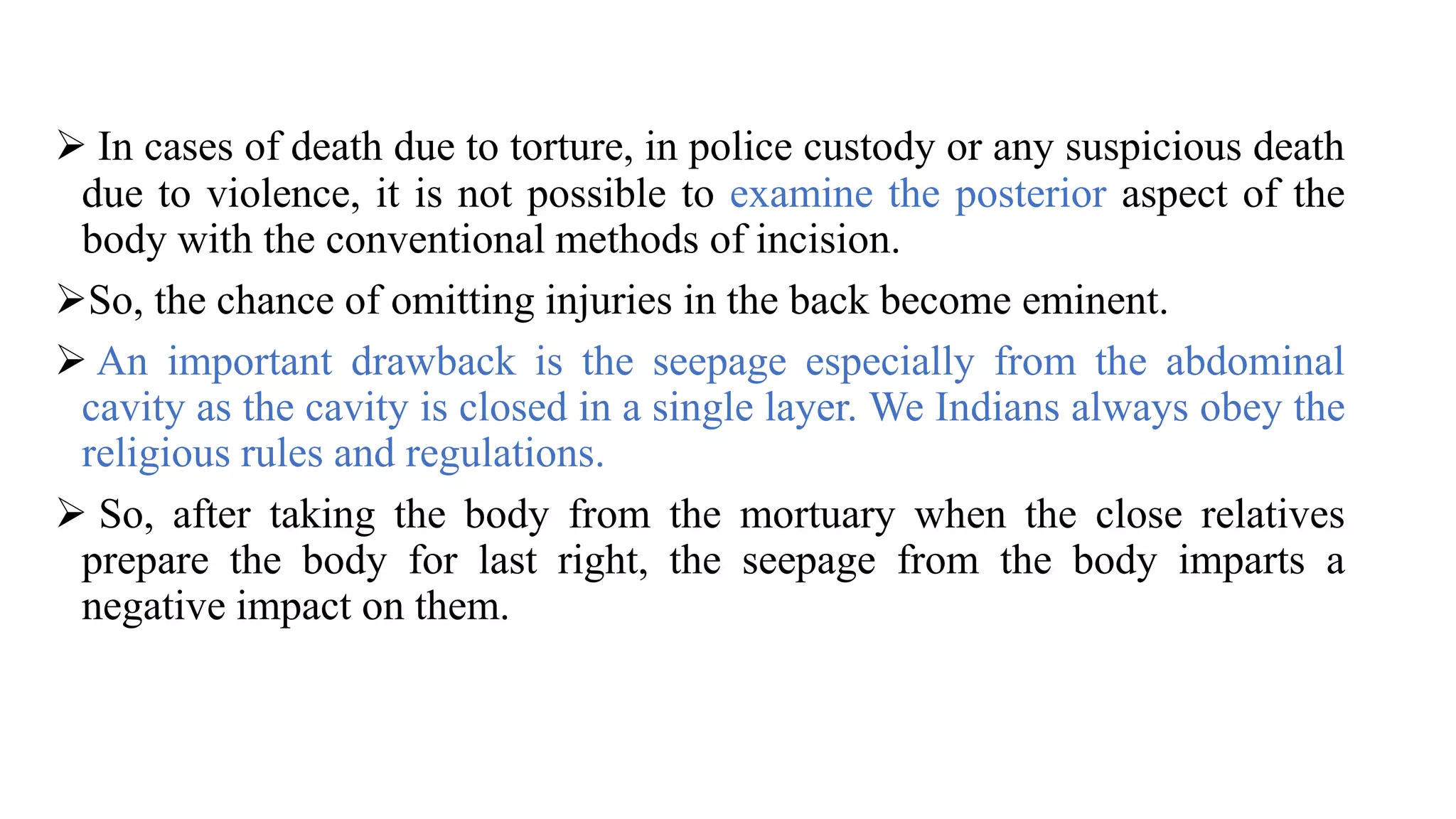 Presentation autopsy incisions-.pptx. Dr. Haricharan MD RIMS Imphal ...