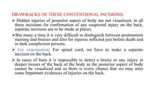Presentation autopsy incisions-.pptx. Dr. Haricharan MD RIMS Imphal ...