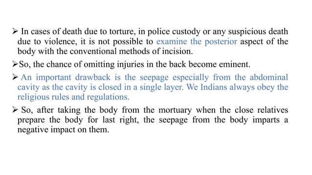 Presentation autopsy incisions-.pptx. Dr. Haricharan MD RIMS Imphal ...