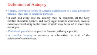 Presentation autopsy incisions-.pptx. Dr. Haricharan MD RIMS Imphal ...