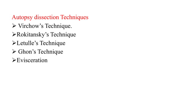 Presentation autopsy incisions-.pptx. Dr. Haricharan MD RIMS Imphal ...