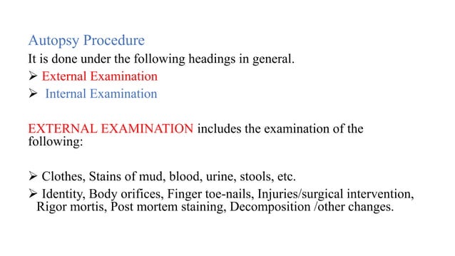 Presentation autopsy incisions-.pptx. Dr. Haricharan MD RIMS Imphal ...