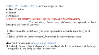 Presentation autopsy incisions-.pptx. Dr. Haricharan MD RIMS Imphal ...