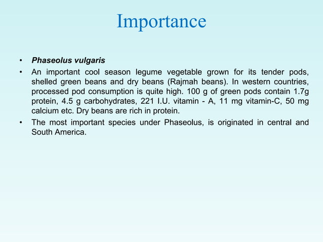 Haricot bean Production technical POP MAY 2014.pptx