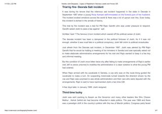 Haridev Joshi Biography _ Legacy of Rajasthan's Visionary Leader and ...