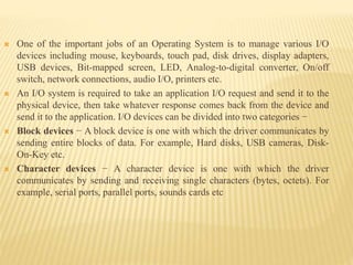 IO SYSTEM AND CASE STUDY STRUCTURE | PPT