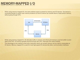 IO SYSTEM AND CASE STUDY STRUCTURE | PPT