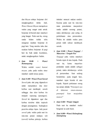 Hari Haryanto - Cerita Dibalik Jam Sunda | PDF