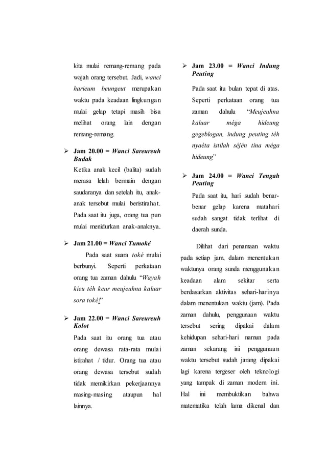 Hari Haryanto - Cerita Dibalik Jam Sunda | PDF