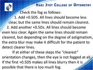 Astigmatic fan | PPTX