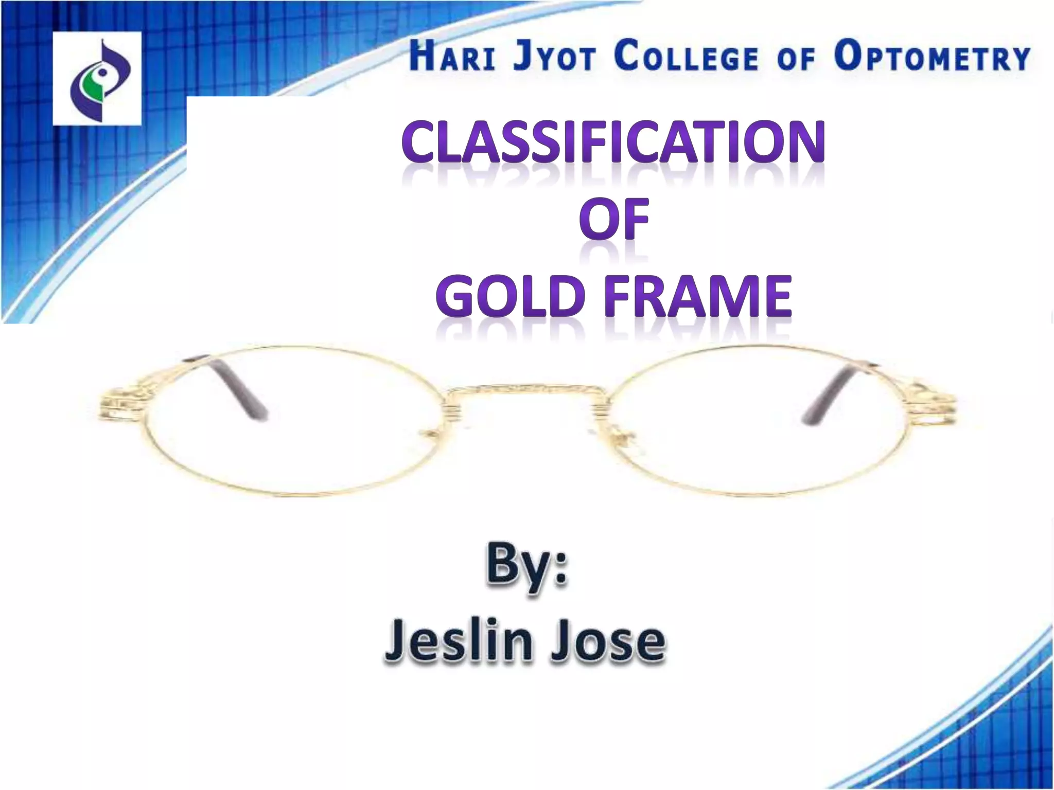 Gold frames | PPT