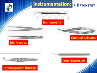 Intracapsular Cataract extraction | PPTX