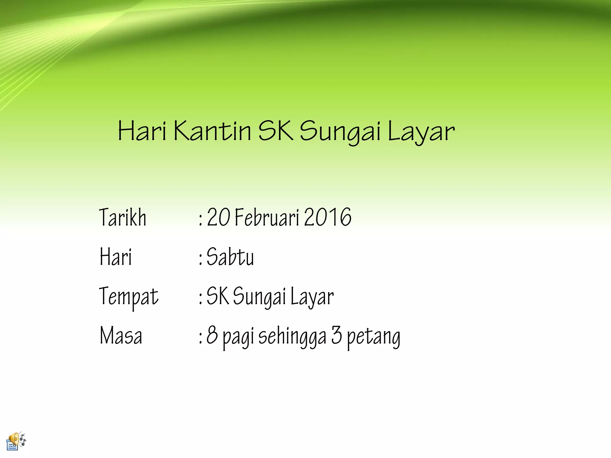 Hari kantin | PPT