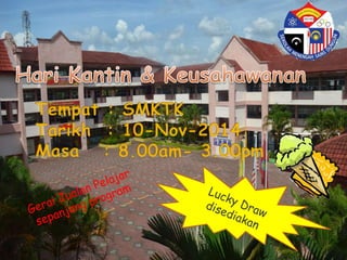 Hari kantin SMKTK | PPTX