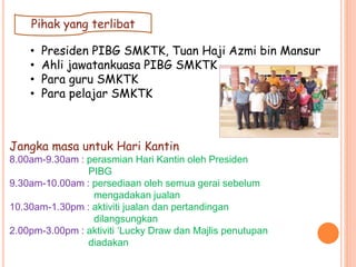 Hari kantin SMKTK | PPTX