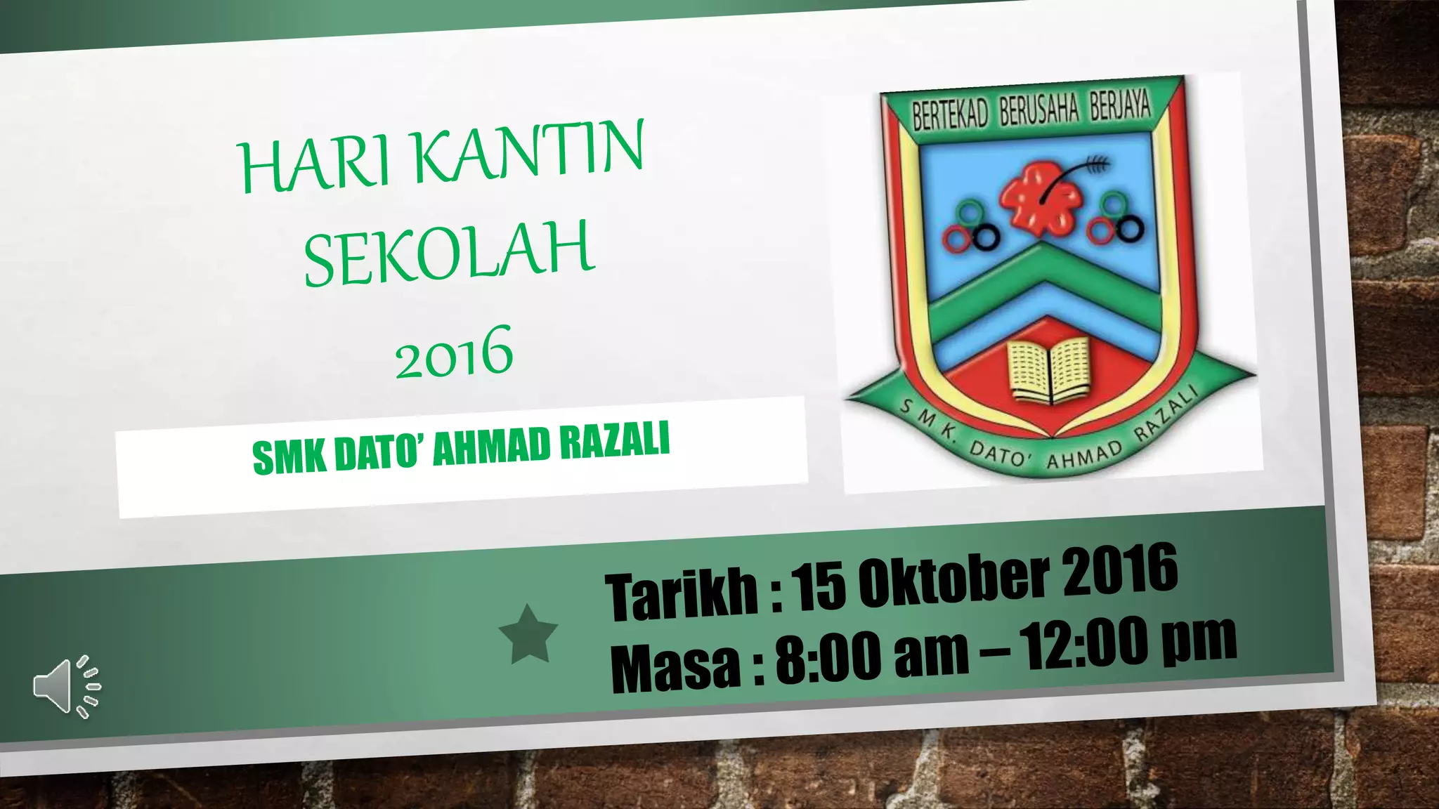 Hari kantin sekolah | PPTX