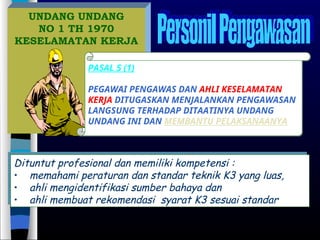 Materi Kebijakan K3 Nasional Sertifikasi Ahli K3 Umum Kemenaker RI | PPT