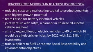 FORD company presentation | PPTX