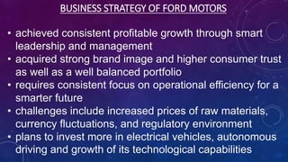FORD company presentation | PPTX