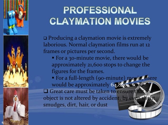 Clay Animation | PPTX | Computer Animation | Computer Software and Applications