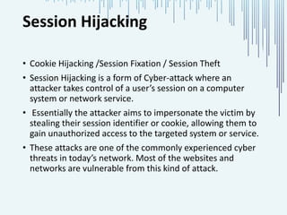 Understanding Session Hijacking: Protecting Your Online Sessions | PPT