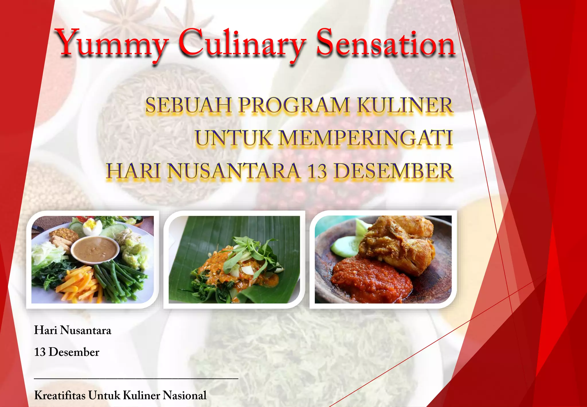 Contoh Proposal Event Kegiatan Acara Kuliner | PDF