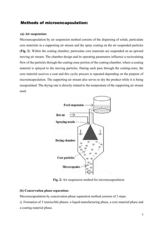 MICROENCAPSULATION PROJECT | PDF | Chemistry | Science