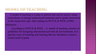 the laboratory teaching model | PPTX