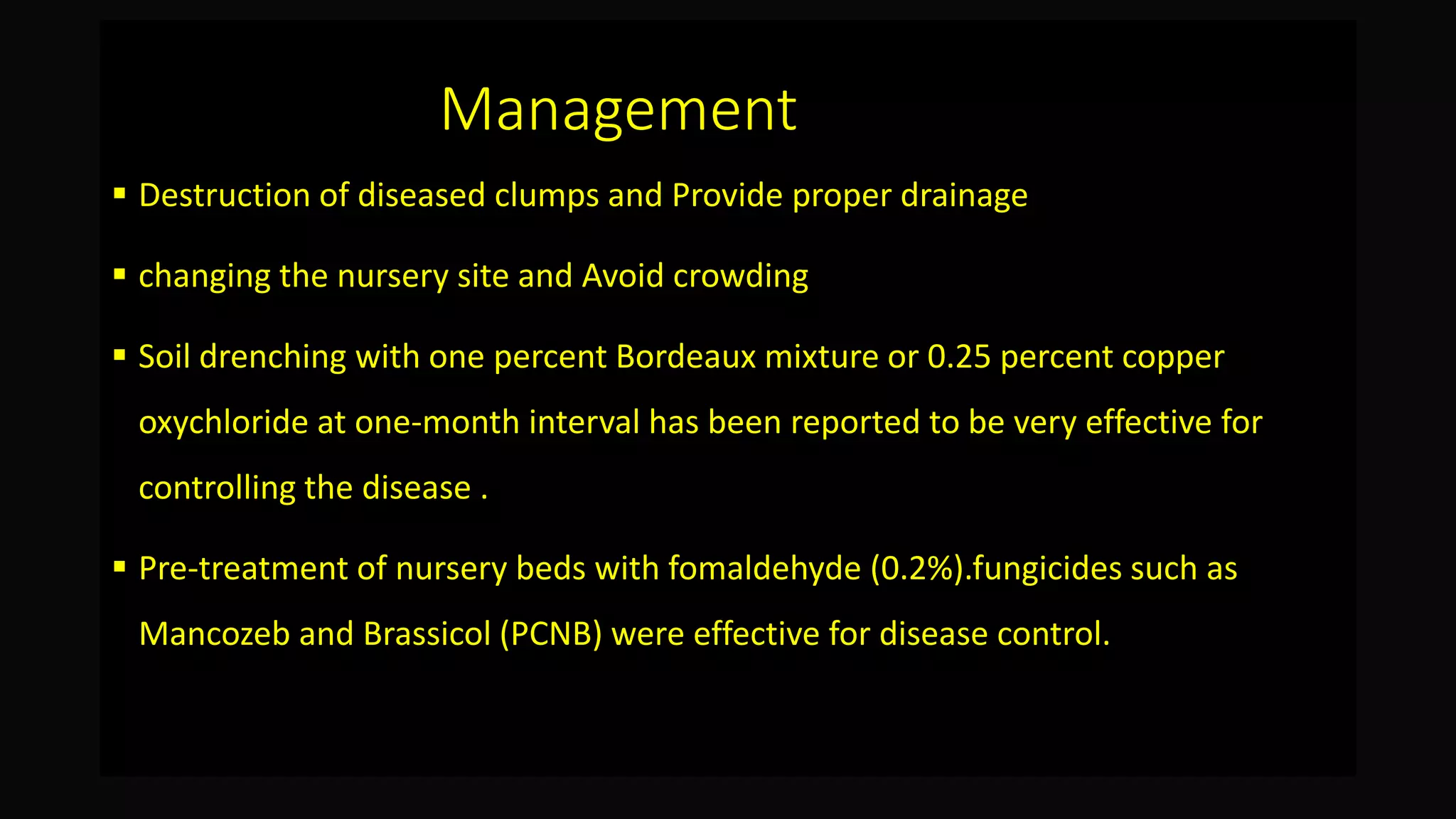 Cardamom-Damping off disease | PPTX