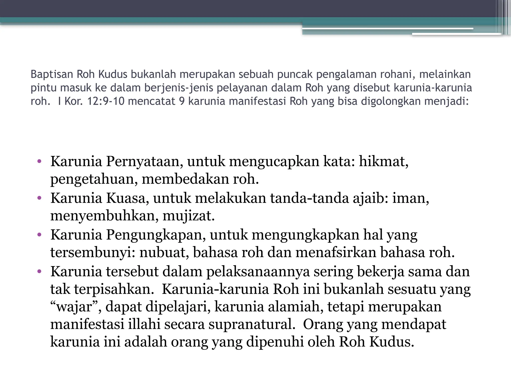 HARI PENTAKOSTA gereja kristen pantekosta | PPTX