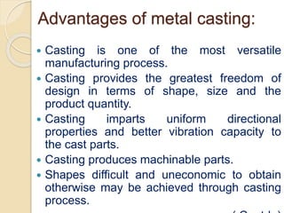 Metal Casting | PPTX